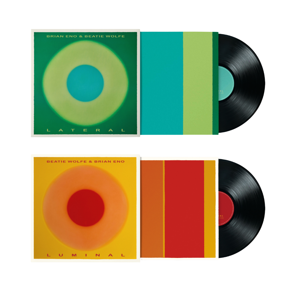 Luminal + Lateral Black BioVinyl Bundle - Brian Eno
